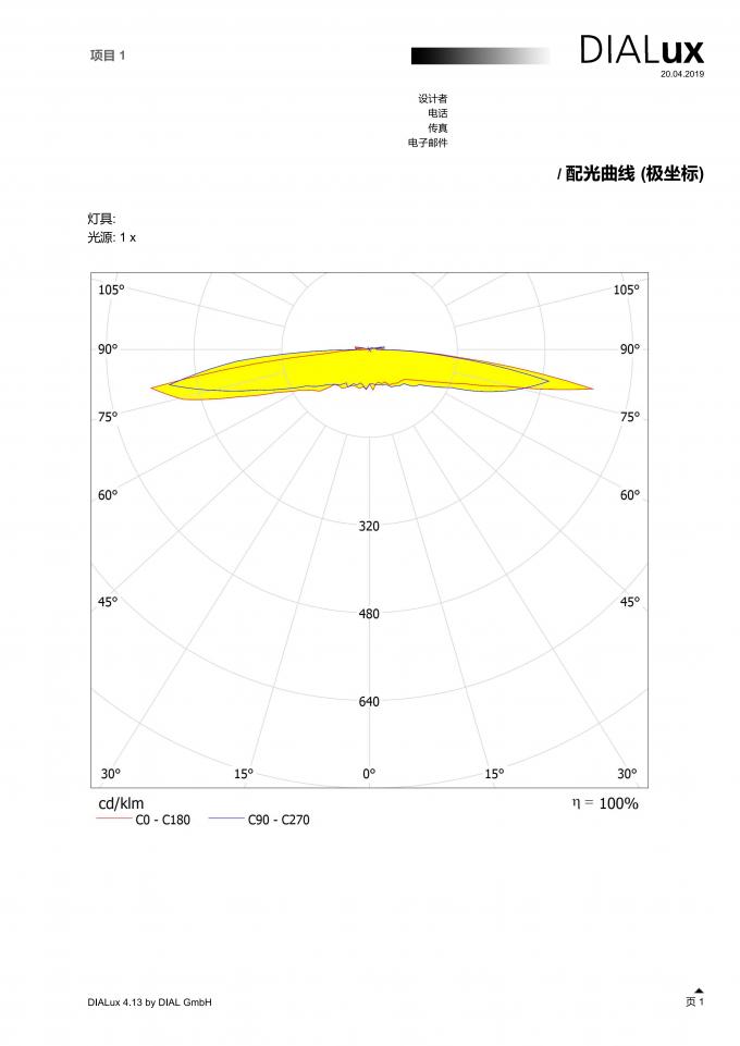 Clear PMMA LED Optics Lenses For Ceiling Light Energy Efficient