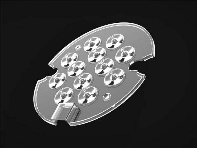 Clear PMMA LED Optics Lenses For Ceiling Light Energy Efficient
