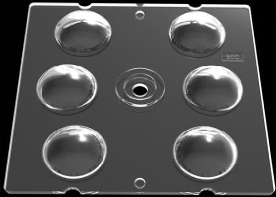 5050 SMD LED Lens 6 In 1 Easy Installation Transmittance 93% For Street ...