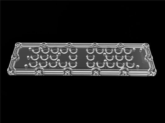 60 Degree LED Optics Lenses L236*W70mm Size ROHS Certificated For High ...