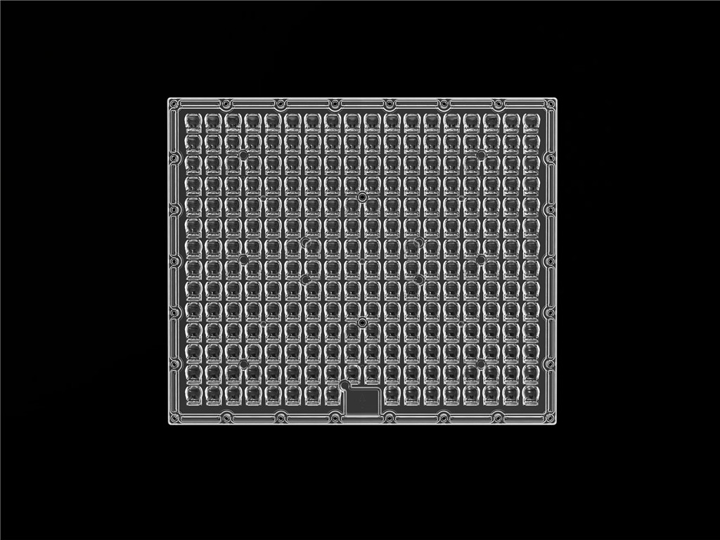 500W IP66 LED Stadium Lights Lens Asymmetric PC Material With Geometric ...