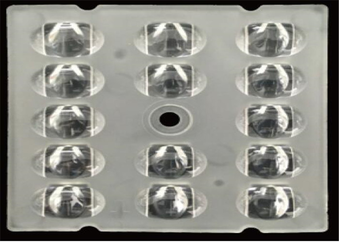 Osram 3030 Chips LED Street Light Components Lenses 14 In 1 With 65*130 ...