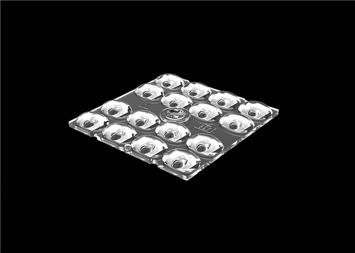 TYPE 3 High Power LED Street Light Lens , Multi LED Lens With PCB Board