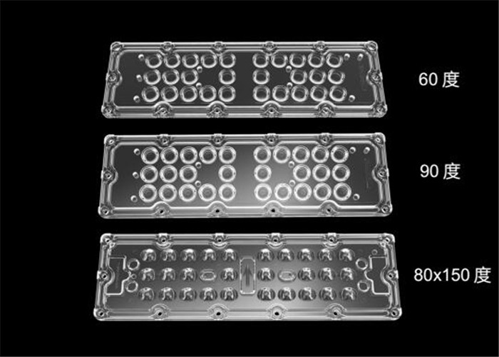 PMMA / PC Material LED Light Lens High Luminous Flux With PCB Board ...