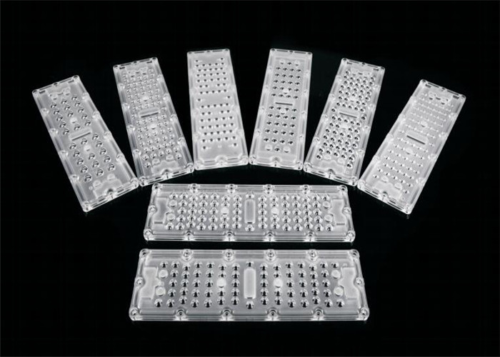 Rectangular LED Lens Array 64 In 1 LED Street Light Lens For Outdoor Lamp