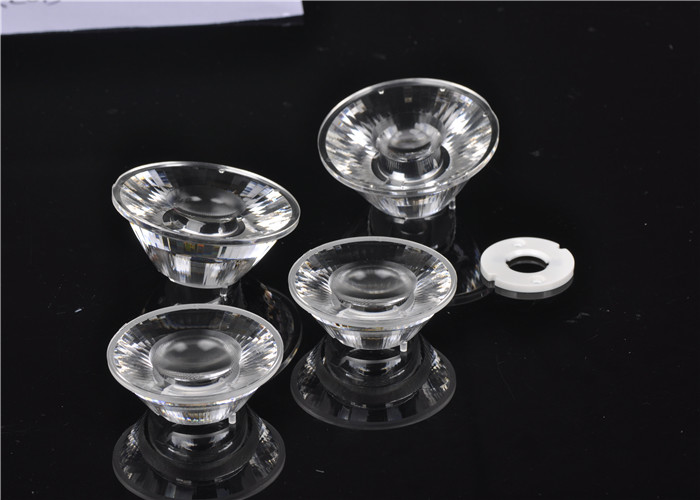 PMMA Material LED Optics Lenses 12 Degree Narrow Beam For High Power ...