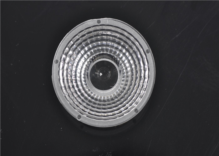Clear Glass COB LED Lens High Transmittance 93% For 10W - 200W LED Lights