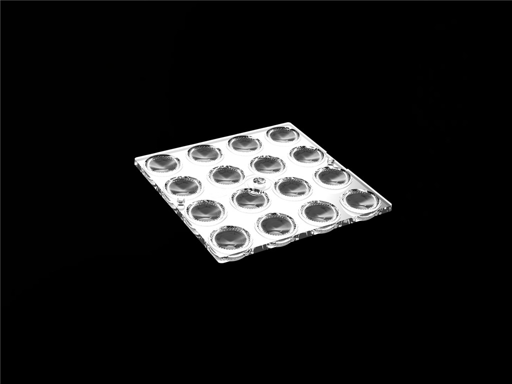 OEM Service Small LED Lamp Lens / 90 Degree PC Angle Smd LED Lens